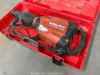 2016 Hilti TE 1000-AVR Breaker Demolition Demo Hammer With Case For ...