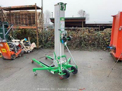 2016 Genie SLC-24 24' Vertical Mast Lift Duct Jack Material Hoist ...