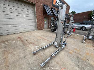 2017 Genie SLC-24 24' Vertical Mast Lift Duct Jack Material Hoist ...