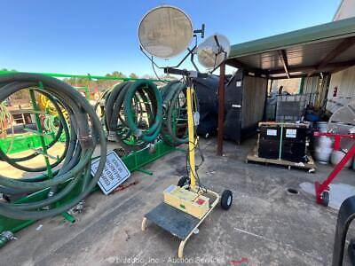 2016 CEP 5322 12' Portable 2,000 Watt Jobsite Light Tower Cart Stand ...