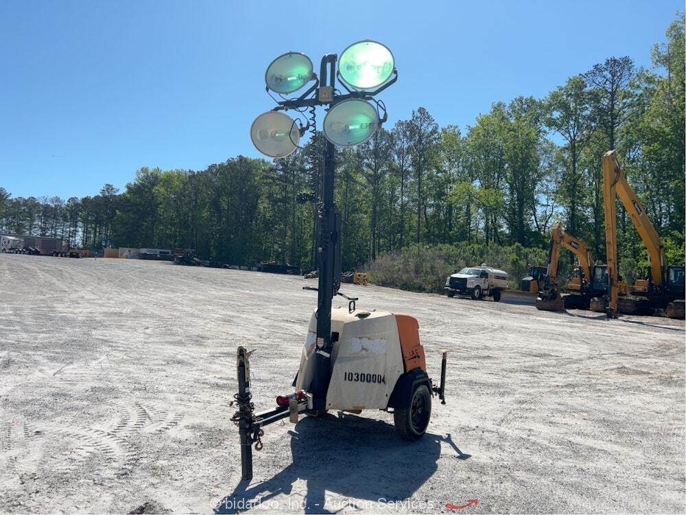 2019 Generac MLT6S Towable Light Tower Generator Genset Kubota Diesel bidadoo For Sale ...