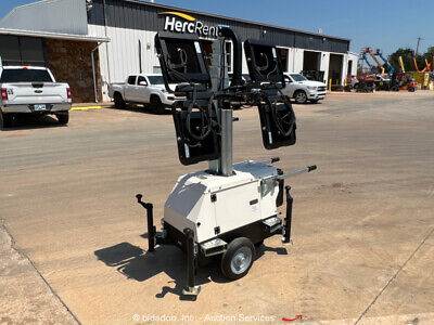 2021 Generac PLT240 Electric Portable 16' LED Light Tower Push Cart For ...