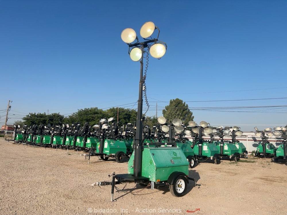 2017 Magnum MLT4060K S/A Towable Light Tower Generator 6kW Genset ...