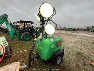 2018 Wacker Neuson LTV6L Towable Light Tower Generator Kohler Genset ...