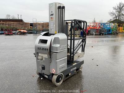 2016 JLG 20MVL 19.5ft Electric Vertical Mast Lift Personnel Man -Parts ...