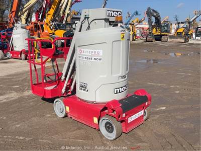 2023 MEC MME30-RJ 30' Electric Vertical Mast Lift Personnel Man Aerial ...
