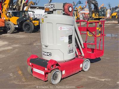 2023 MEC MME30-RJ 30' Electric Vertical Mast Lift Personnel Man Aerial ...