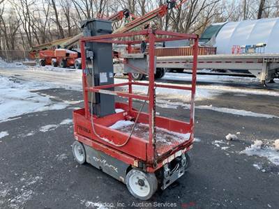 2016 Skyjack SJ12 12' Electric Vertical Mast Lift Personnel Man Aerial ...