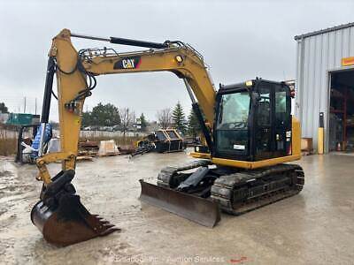 2015 Caterpillar 307E2 Excavator Steel Tracks Enclosed Cab Heat/Ac For ...