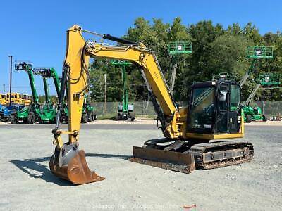 2017 Caterpillar 308E2 CR Hydraulic Excavator Trackhoe Aux Bucket Cab ...