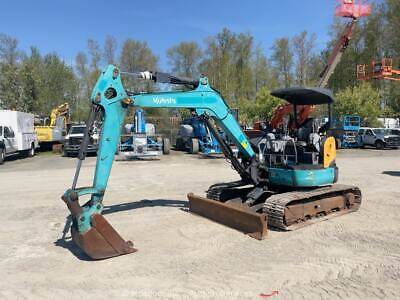 2010 Kubota U40-6 Mini Excavator Steel Tracks Backhoe Blade Bucket For Sale | Kent, WA ...