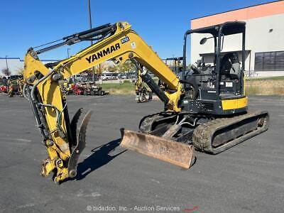 2018 Yanmar ViO50-6A Mini Excavator Rubber Track Backhoe Thumb Diesel For Sale | Boise, ID ...