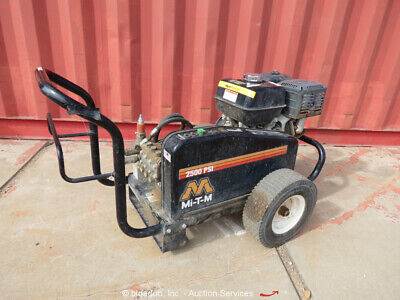 2018 Mi-T-M CW-2505-4MGH Portable 2,500 PSI Water Pressure Washer Honda ...