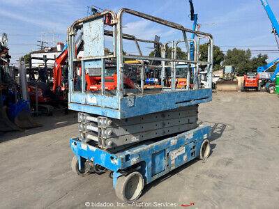 2018 Genie GS2646 26' Electric 24V Scissor Lift Man Aerial Work ...