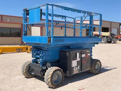 2015 Genie GS-2669 RT 26' 4WD Diesel Rough Terrain Scissor Lift Man For ...