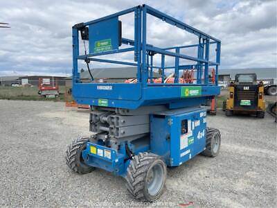 2014 Genie GS-2669 RT 26' 4WD Diesel Rough Terrain Scissor Lift Aerial ...