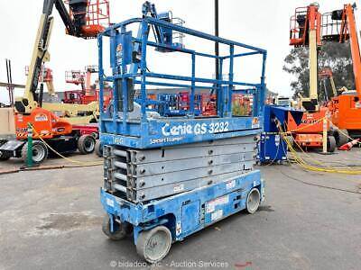 2016 Genie GS-3232 32' Electric Scissor Lift Man Aerial Platform ...