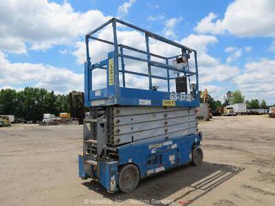 2016 Genie GS-3232 32' Electric Scissor Lift Man Aerial Platform Ext ...