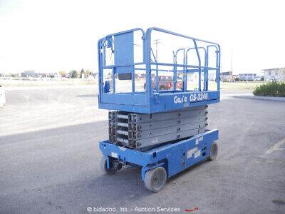 2016 Genie GS-3246 Electric 32' Scissor Lift Aerial Manlift Platform ...