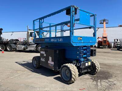 2014 Genie GS-3369 RT 33' 4WD Rough Terrain Scissor Lift Aerial ...