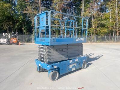 2018 Genie GS4047 40' Electric Scissor Lift Man Aerial Platform Manlift ...