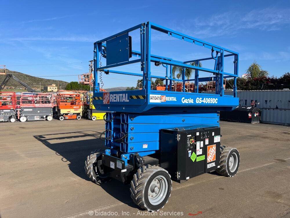 2022 Genie GS-4069DC 40' Electric Scissor Lift Man Aerial Work Platform ...