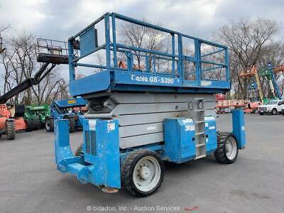 2007 Genie GS-5390 53' 4WD Rough Terrain Scissor Lift Man Aerial D/F ...