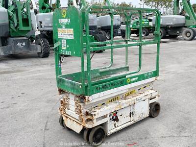 2015 Hybrid HB1430 14' Electric 24V Scissor Man Lift Aerial Platform ...