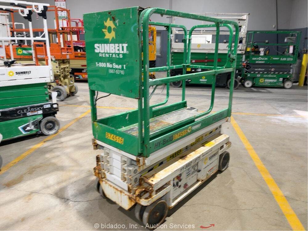 2016 Hybrid HB-1430 14' Electric Scissor Lift Manlift Aerial Platform ...