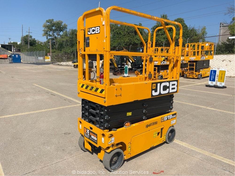 2022 JCB S1930E 19' Electric Scissor Lift Man Aerial Platform Manlift ...