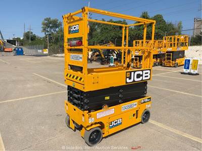 2024 JCB S1932EDRV 19' Electric Scissor Lift Man Aerial Platform ...