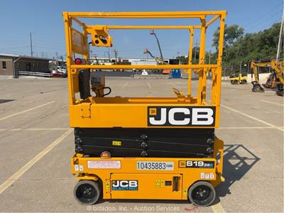2024 JCB S1932EDRV 19' Electric Scissor Lift Man Aerial Platform ...