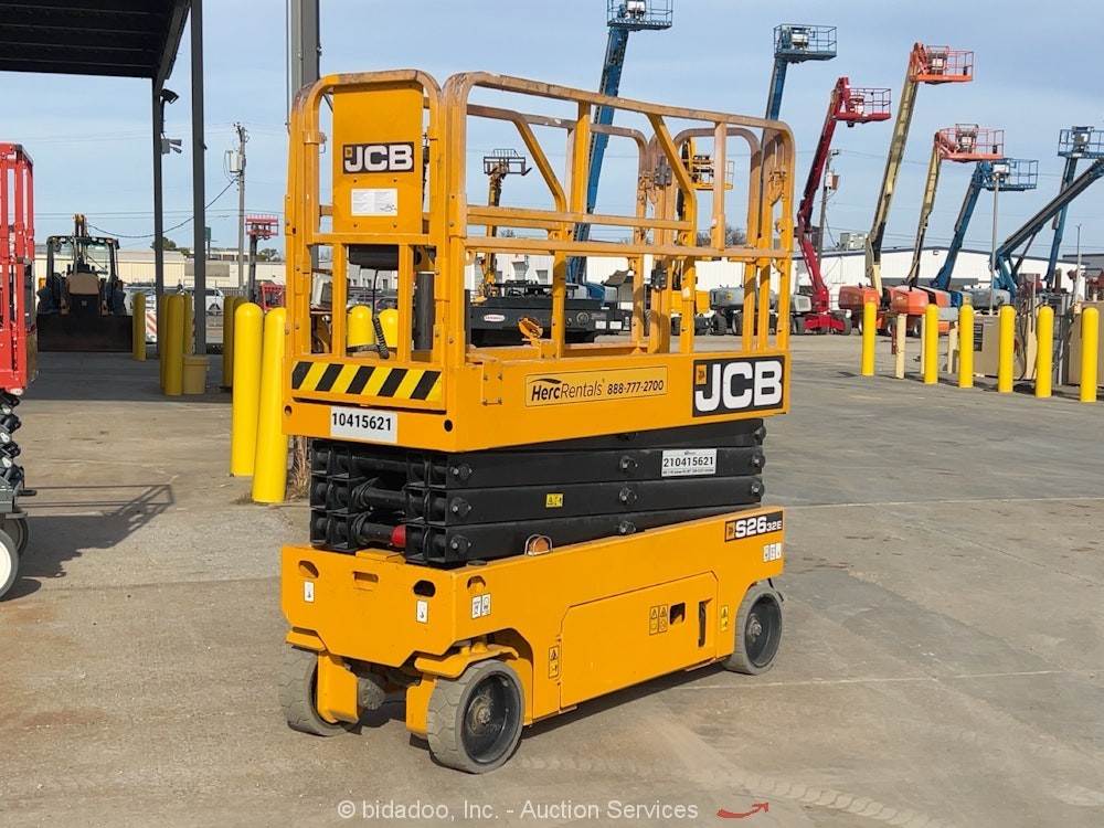 2023 JCB S2632E 26' Electric Scissor Lift Man Aerial Platform Manlift ...