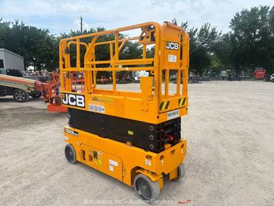 2023 JCB S2632E 26' Electric Scissor Lift Man Aerial Platform Manlift ...