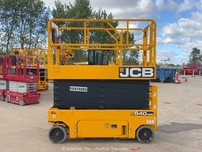 2023 JCB S4046E 40' Electric Scissor Lift Aerial Work Platform Manlift ...
