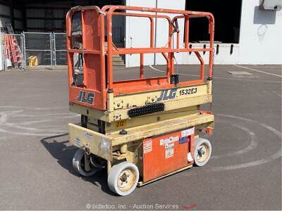 2001 JLG 1532E3 15' Electric Scissor Lift Man Aerial Platform Manlift ...