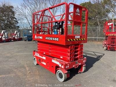 2019 LGMG AS3246E 32' Electric Scissor Lift Man Aerial Platform Manlift ...