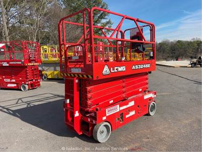 2019 LGMG AS3246E 32' Electric Scissor Lift Man Aerial Platform Manlift ...
