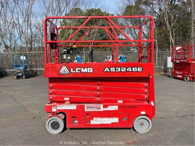 2019 LGMG AS3246E 32' Electric Scissor Lift Man Aerial Platform Manlift ...