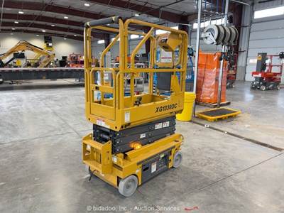 2021 XCMG XG1330DC 13' Electric Scissor Lift Man Aerial Platform ...