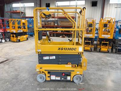 2021 XCMG XG1330DC 13' Electric Scissor Lift Man Aerial Platform ...