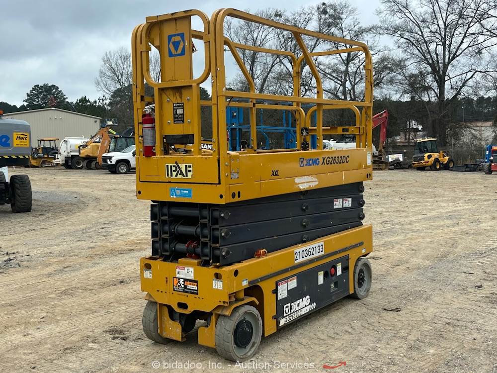2021 XCMG XG2632DC 26' Electric Scissor Lift Man Aerial Platform -Parts ...