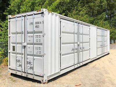 40' HQ High-Cube Two Side Door Shipping Storage Container Conex -New ...