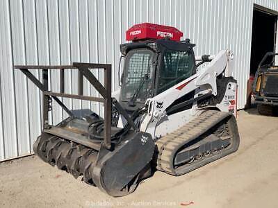 2020 Bobcat T770 Skid Steer Track Loader Crawler Cab High Flow Aux Hyd ...