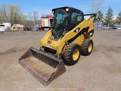 2012 Caterpillar 262C2 Skid Steer Cab Aux Hydraulics A/C For Sale ...