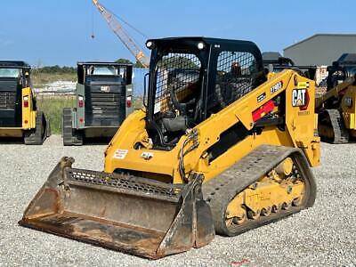 2022 Caterpillar 279D3 Skid Steer Track Loader Crawler Clamshell Bucket ...