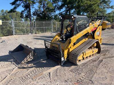 2022 Caterpillar 299D3 Skid Steer Track Loader Crawler Forks Bucket Hyd ...