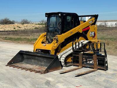 2021 Caterpillar 299D3XE Skid Steer Track Loader Crawler Cab High Flow ...