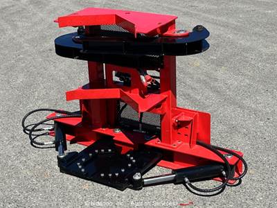 GIYI GY-TS29 Tree Shear Grapple Hydraulic Skid Steer Attachment bidadoo ...
