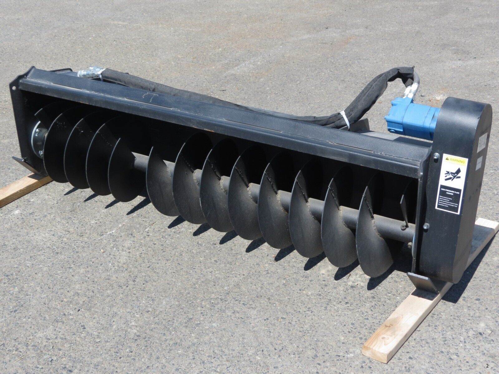 Greatbear 72" Backfiller Trench Back Fill Hyd Skid Steer Attachment ...